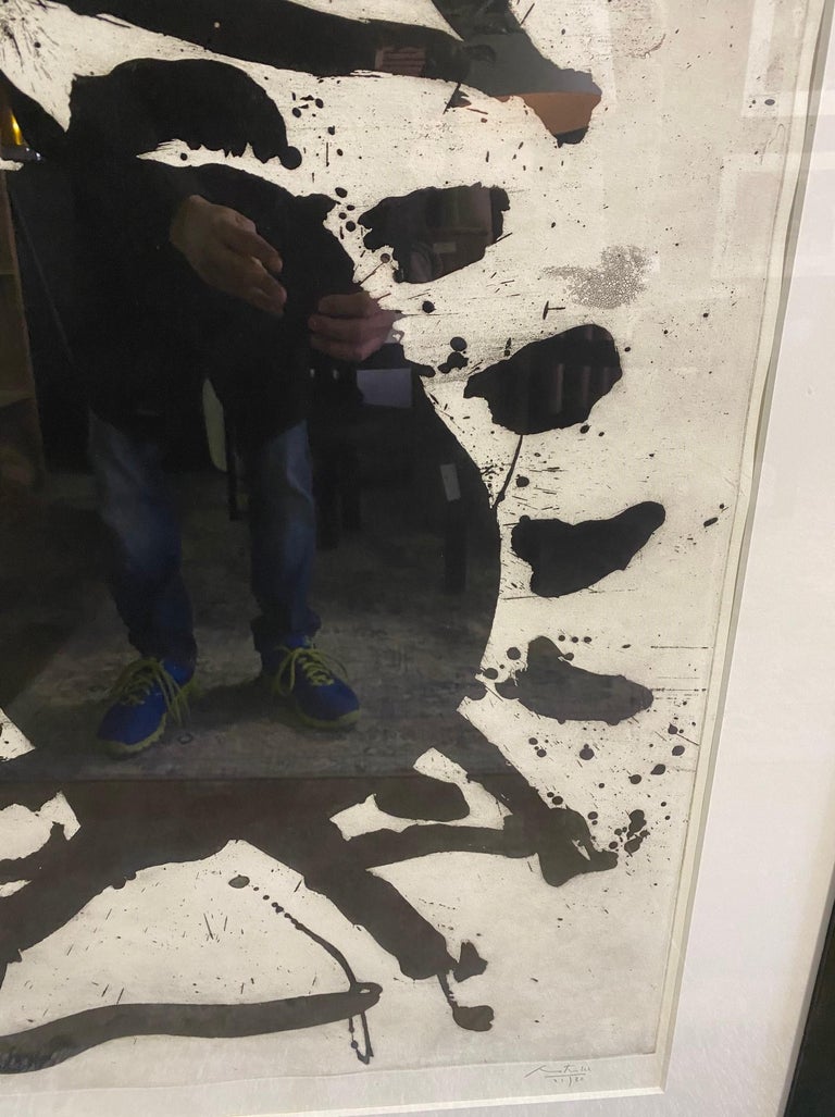 Robert Motherwell Signed Limited Edition Large Aquatint Etching ...