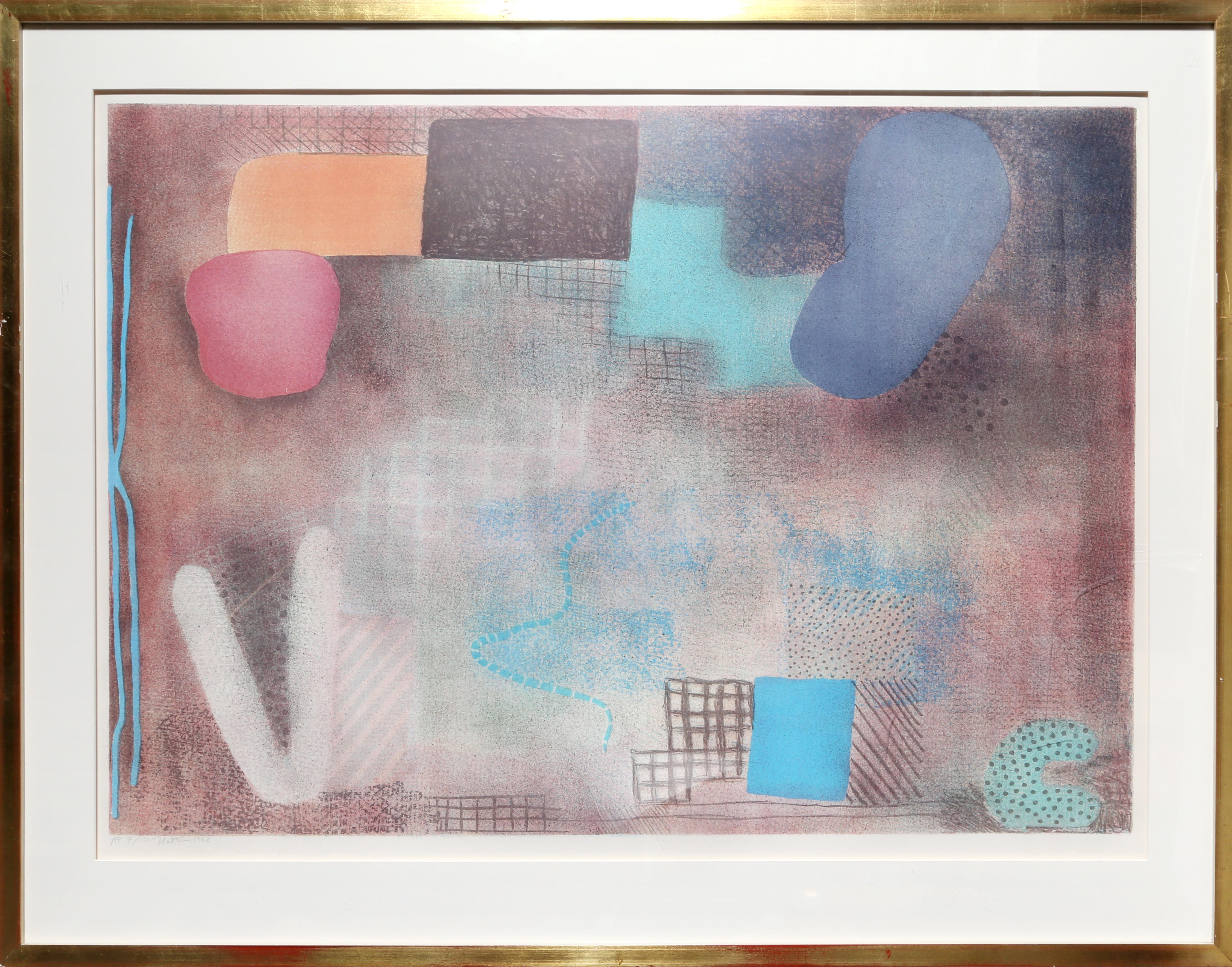 Robert Natkin - Colorful Abstract Lithograph by Robert Natkin For Sale ...