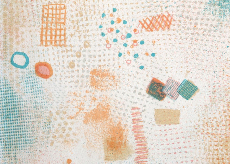 Robert Natkin - Pastel Abstract Silkscreen by Robert Natkin at 1stDibs