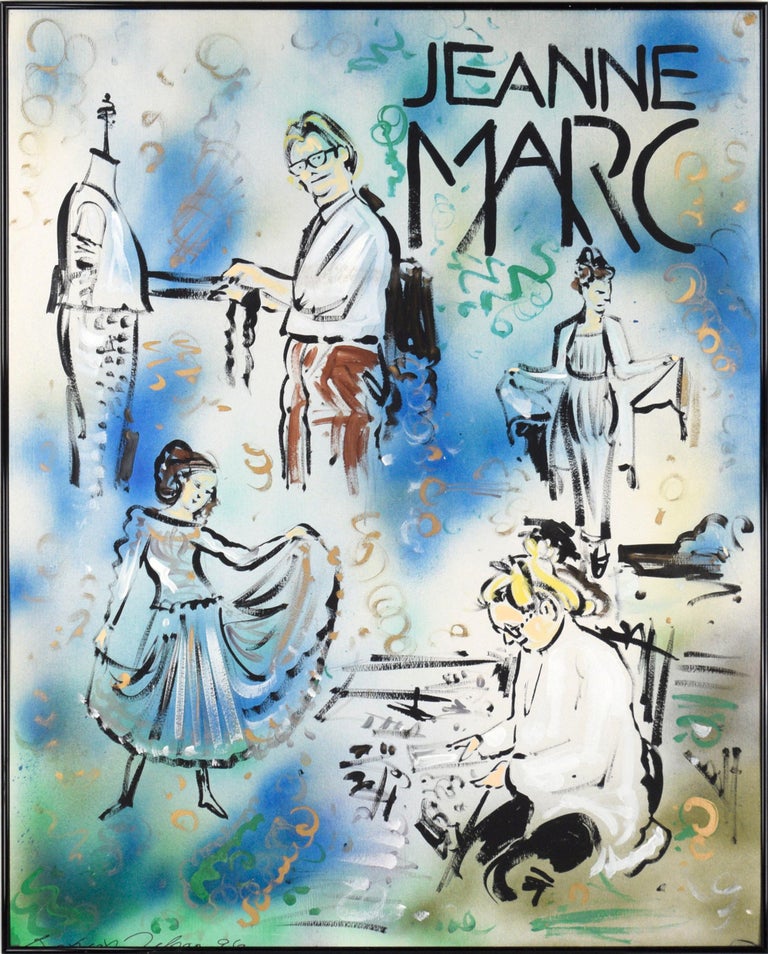 Robert Nelson - Jeanne Marc - At Work in the Design Studio For Sale at ...
