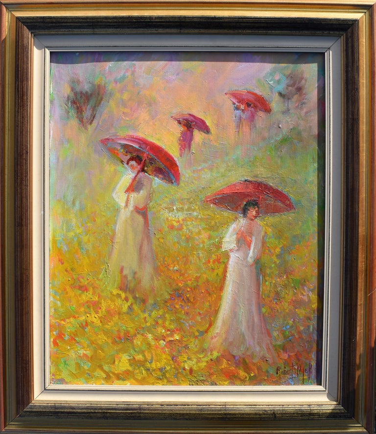 Robert Nyel - Robert NYEL (1930-2016) French Symbolist Oil Painting For ...
