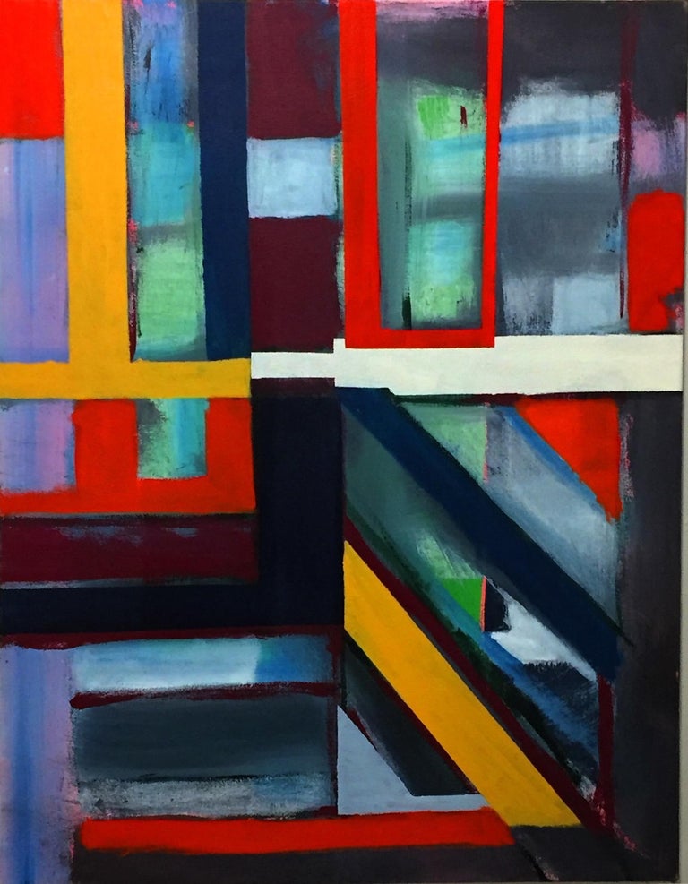 Robert Petrick - City Block Series #4, East Village New York (Geometric ...