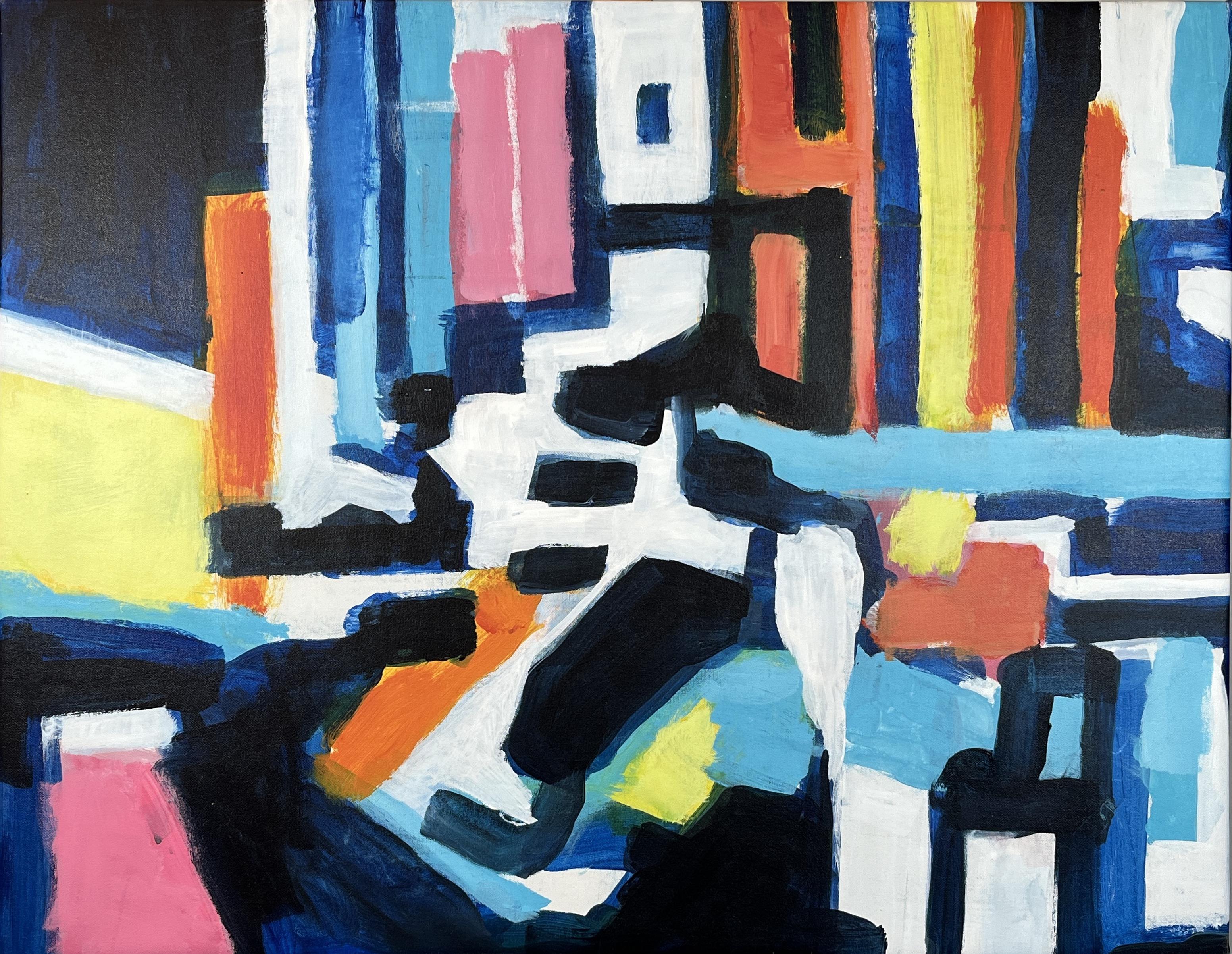 Robert Petrick - Visione notturna, Serie Intersezioni, Pittura ...