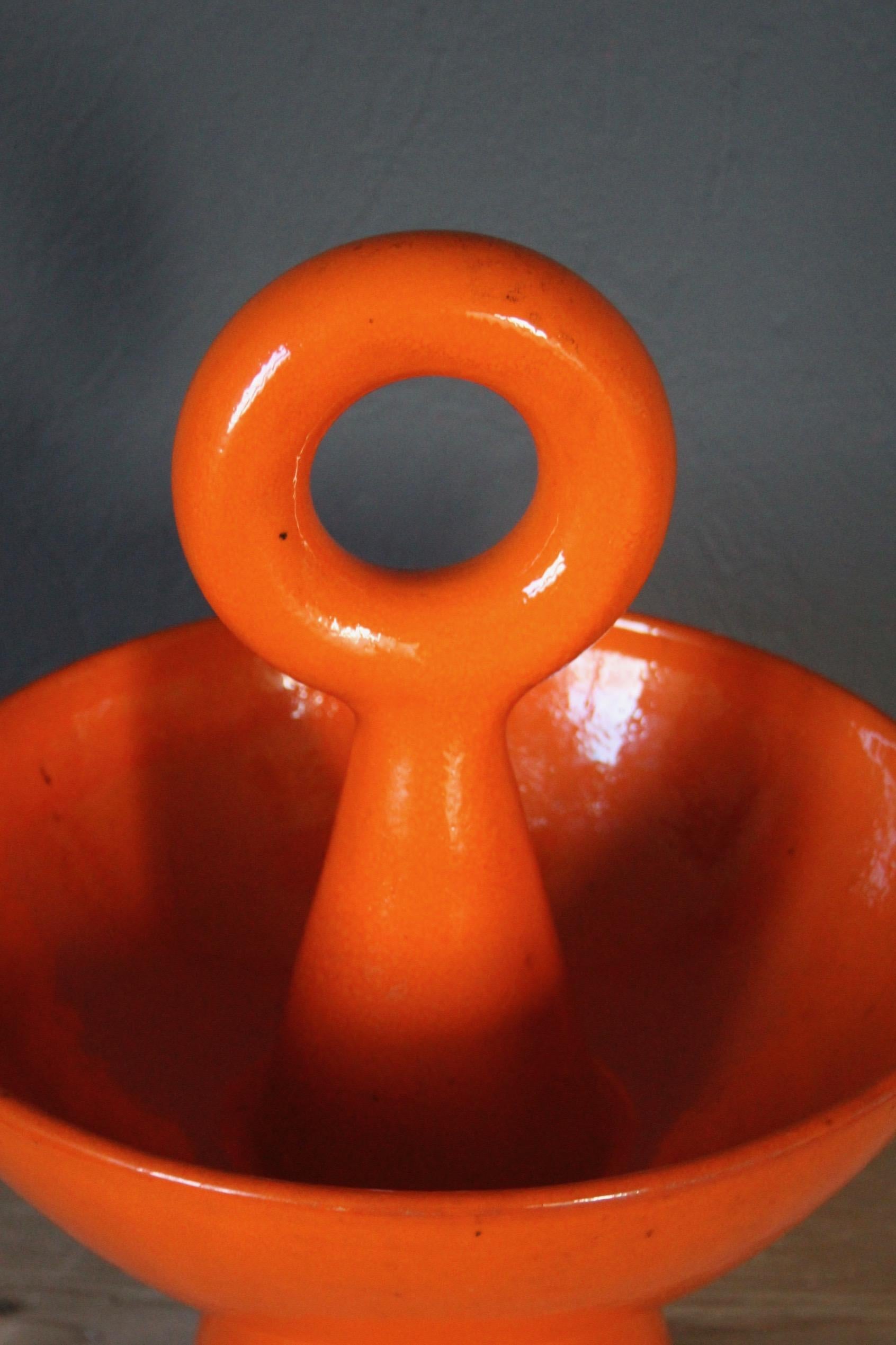 Robert Picault or Pierre Rinaudo Attributed Ceramic Cup For Sale at 1stDibs