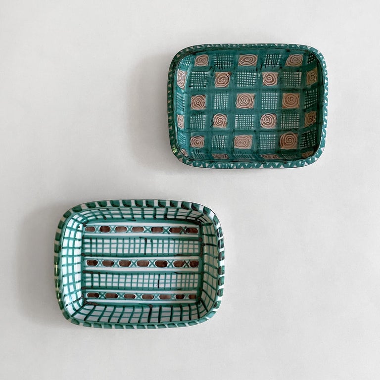 Robert Picault French Ceramic Catch All Tray For Sale at 1stDibs