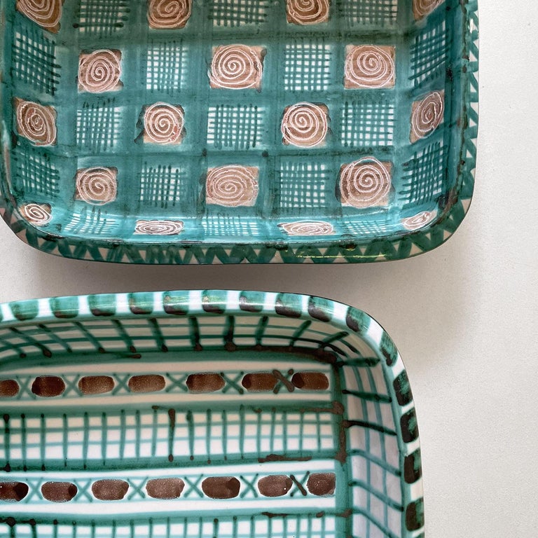 Robert Picault French Ceramic Catch All Tray For Sale at 1stDibs