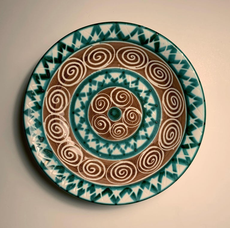 Robert Picault Set of 6 Shallow Bowl Plates For Sale at 1stDibs