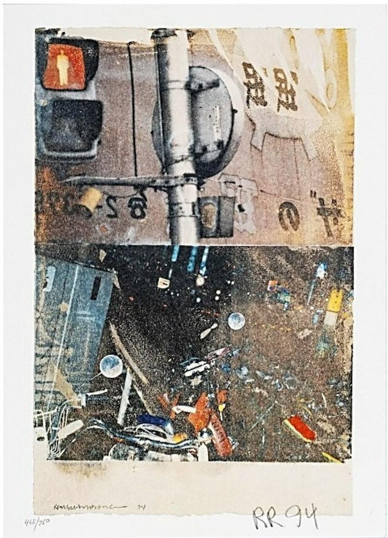 Robert Rauschenberg - Bulkhead (Day Lights) For Sale at 1stDibs