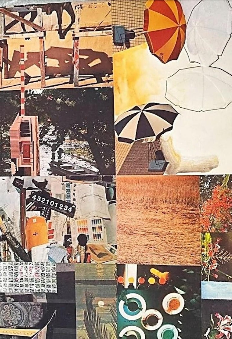 Robert Rauschenberg – Fertigsten Sichtbarer Teil des Meeres/Schirm im ...