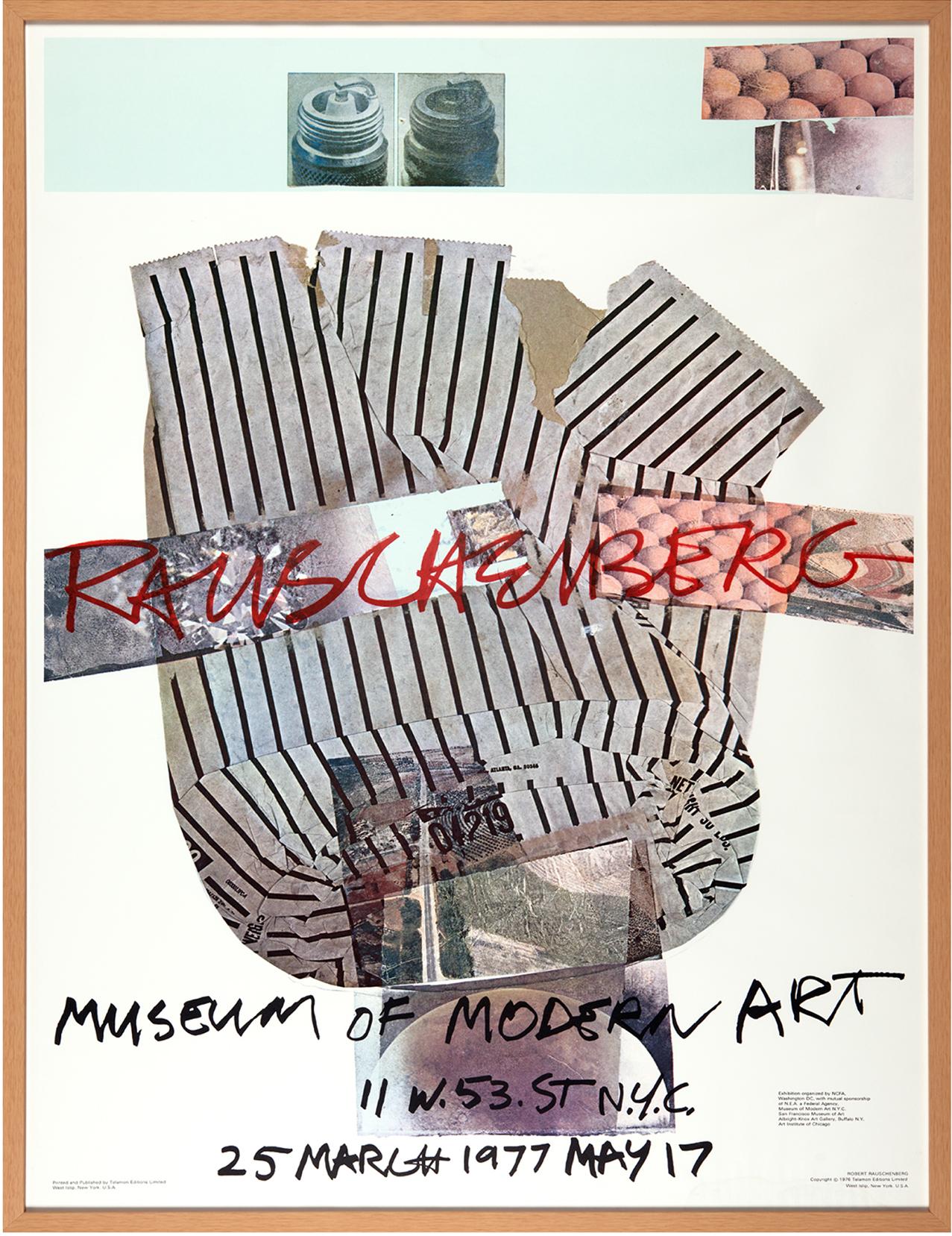 Robert Rauschenberg - Museum of Modern Art For Sale at 1stDibs
