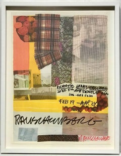 Robert Rauschenberg Art - 64 For Sale at 1stdibs