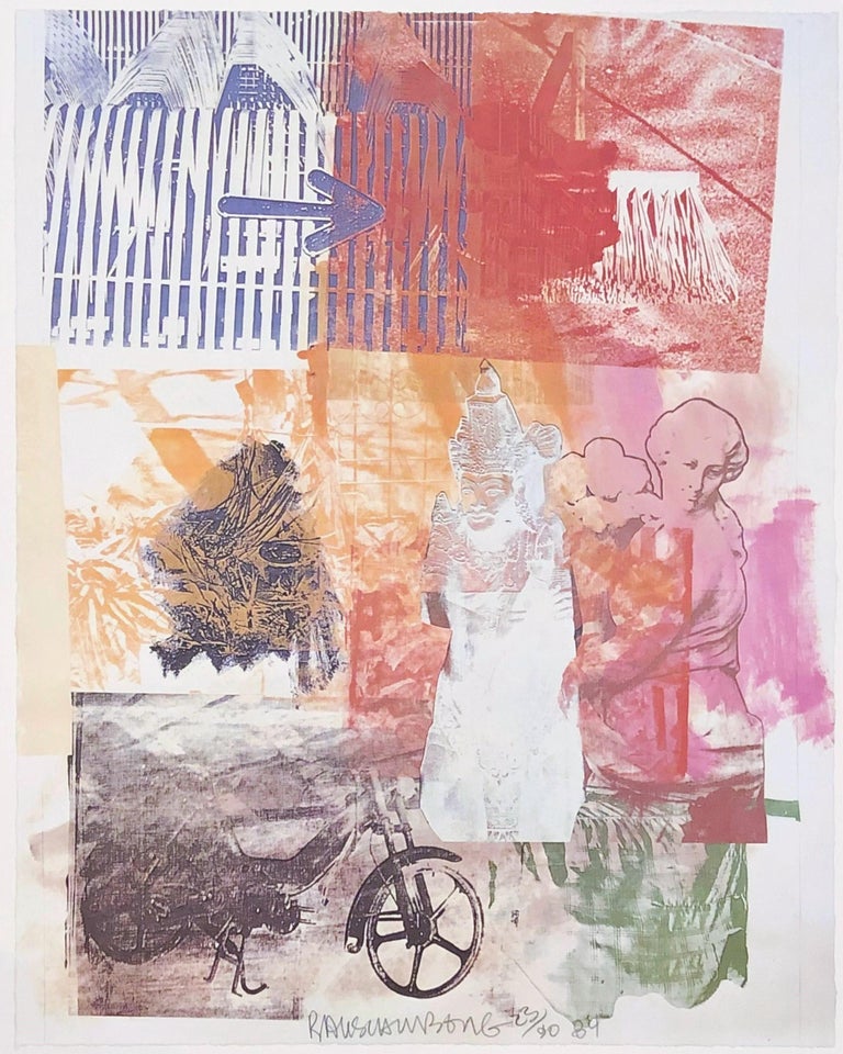 Robert Rauschenberg - Untitled (Arrow) For Sale at 1stDibs