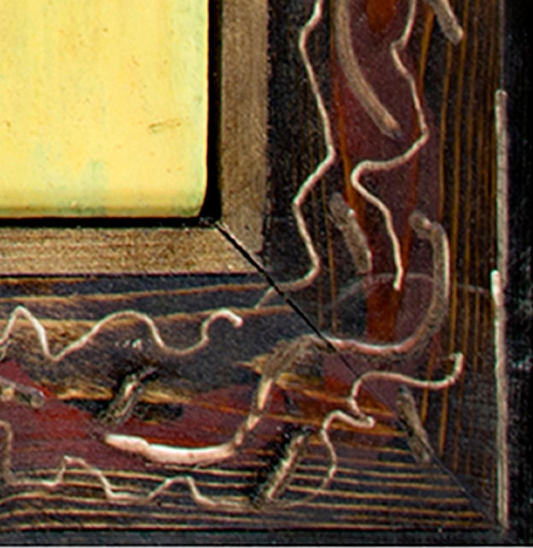 Robert Richter - "American Flag," Original Landscape Oil on Wood signed ...