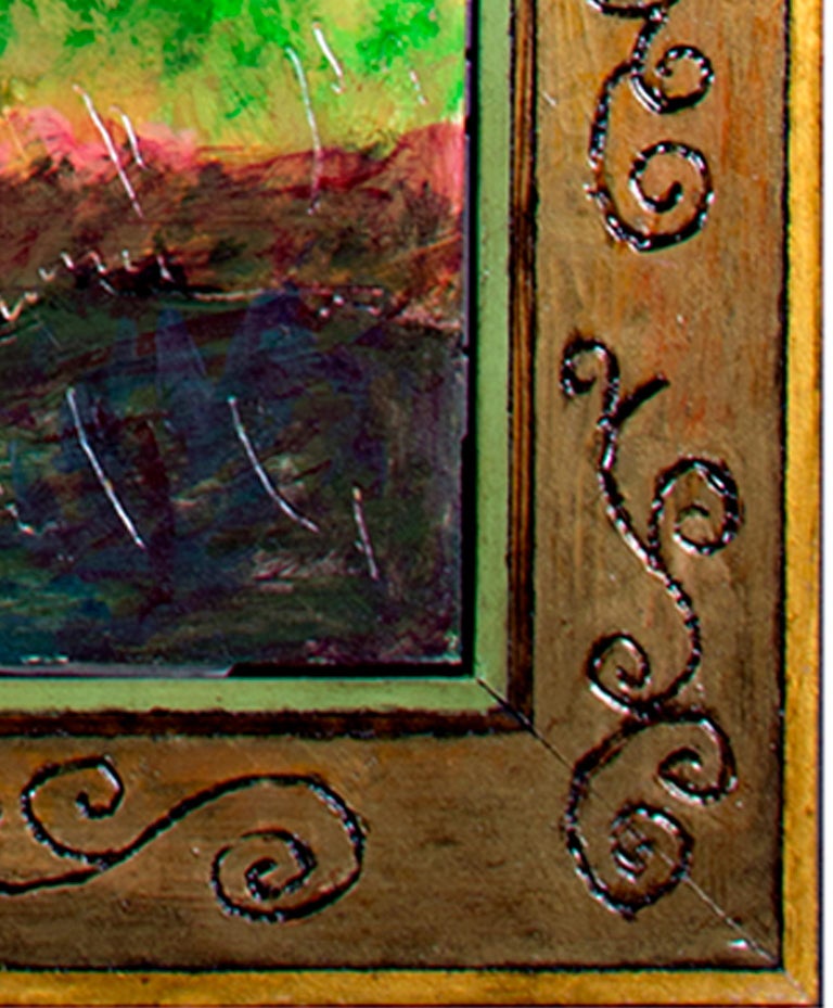 Robert Richter - "Fish Hatchery, " Original Framed Architectural Oil on ...