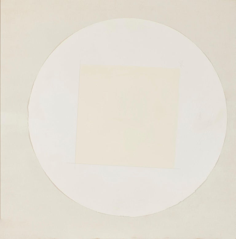 Robert Ryman - Circle Lithograph, Lithograph, Abstract Art, Abstract ...