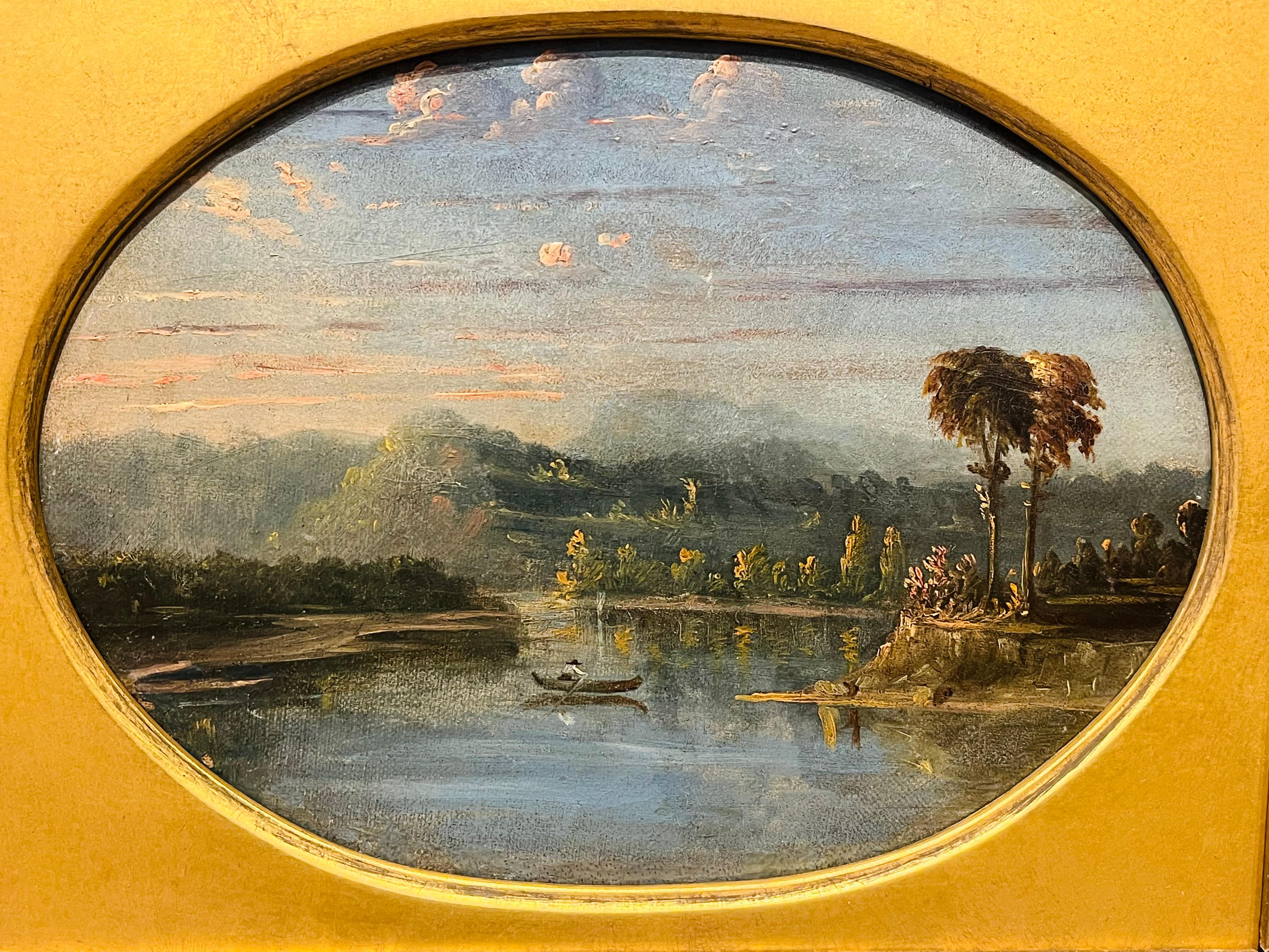 Robert S. Duncanson - Southern Landscape Oil Painting Hudson River ...