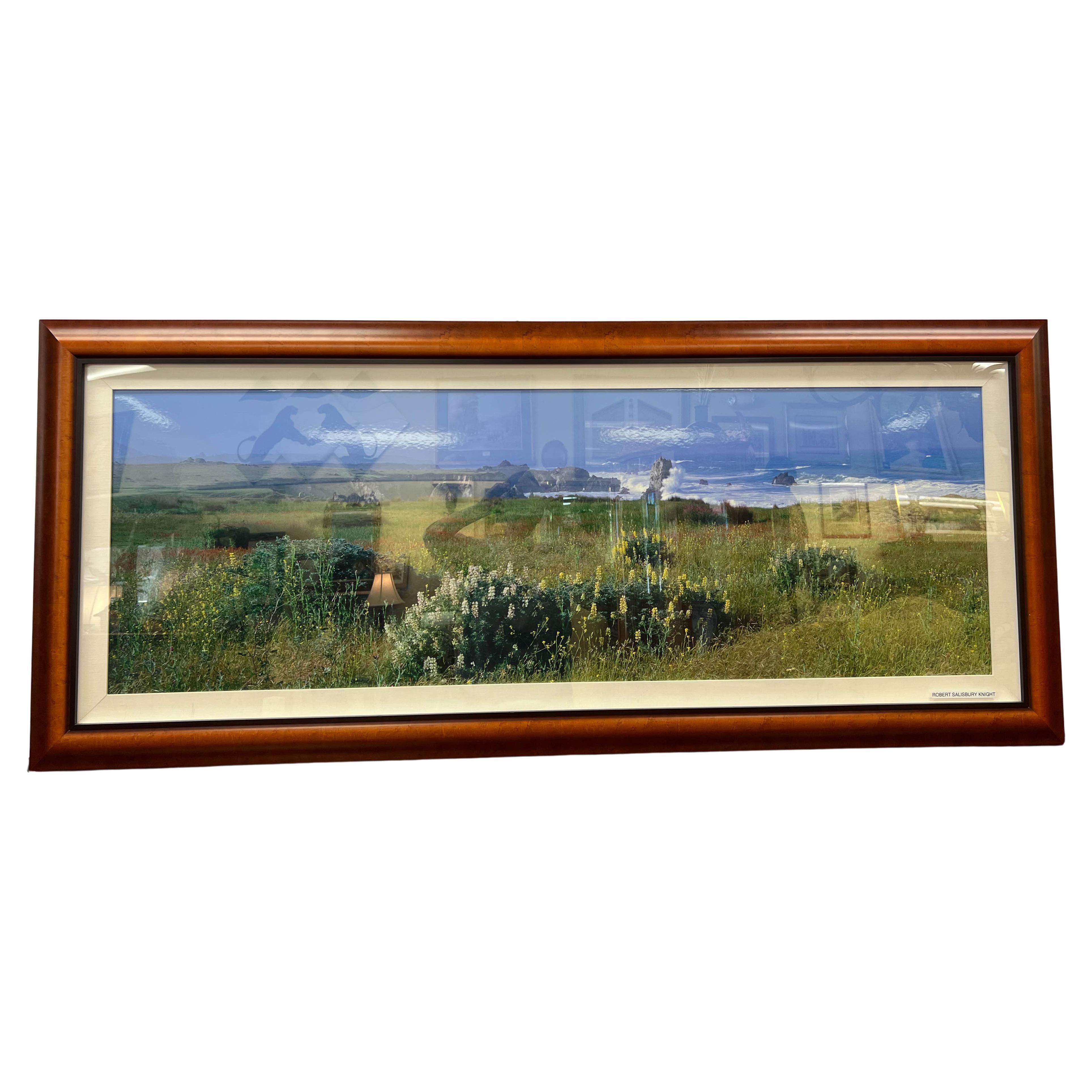 "Wildflowers" Gold Tone by Carl Moon For Sale at 1stDibs