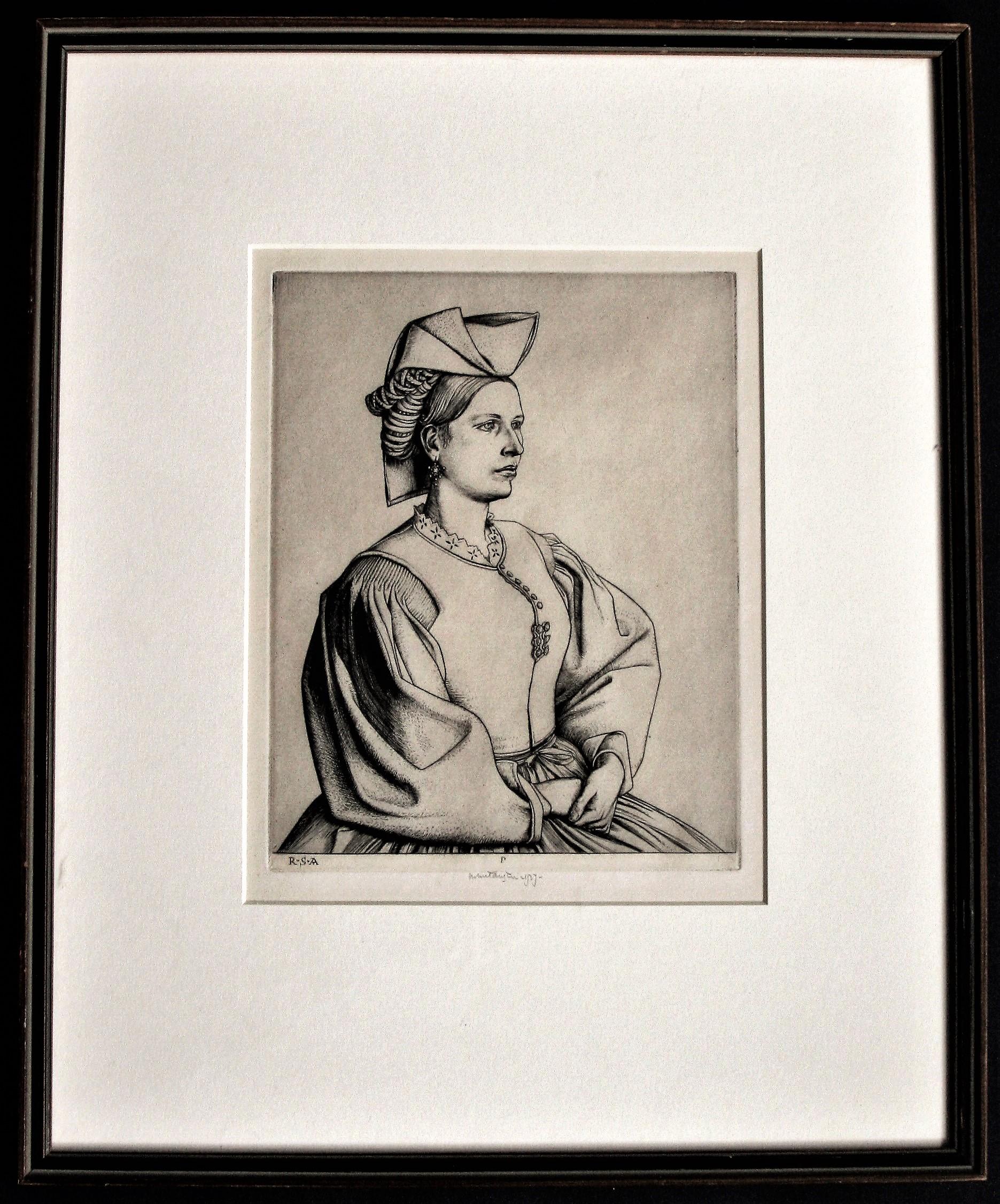 Robert Sargent Austin, R.A., P.R.E., P.R.W.S. - Man with a Cross For ...