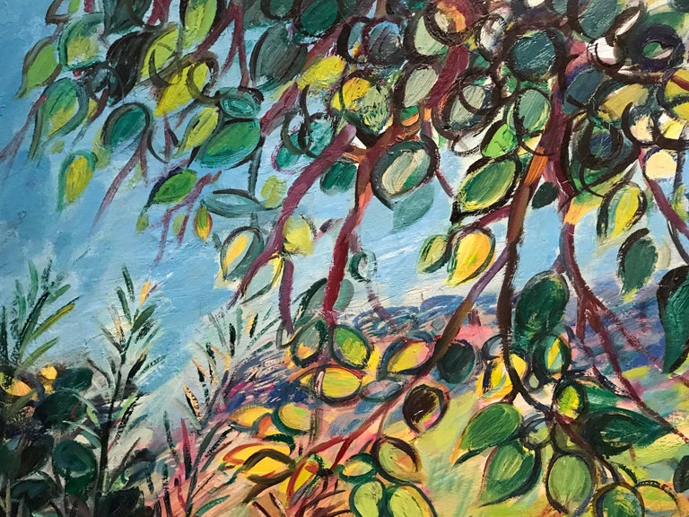 Robert Savary - Le Bel Ete ENORMOUS French Oil Painting on Canvas South ...