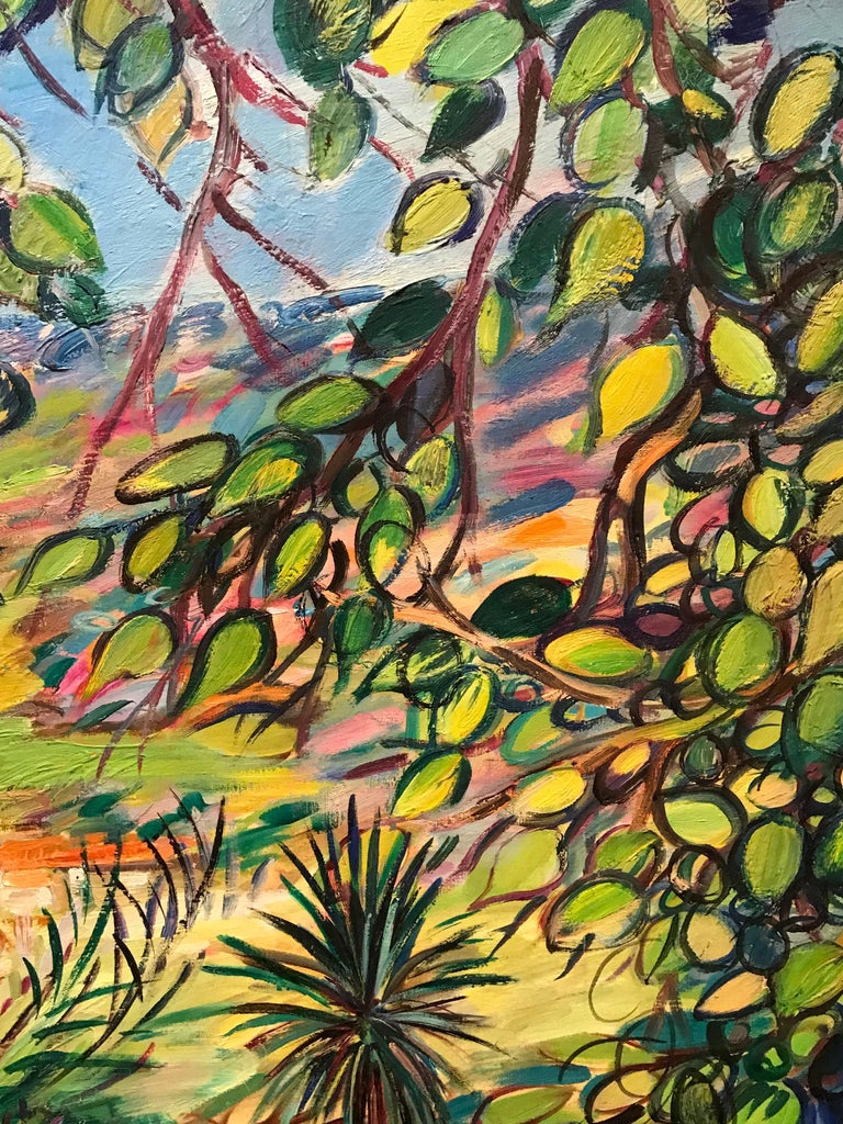 Robert Savary - Le Bel Ete ENORMOUS French Oil Painting on Canvas South ...