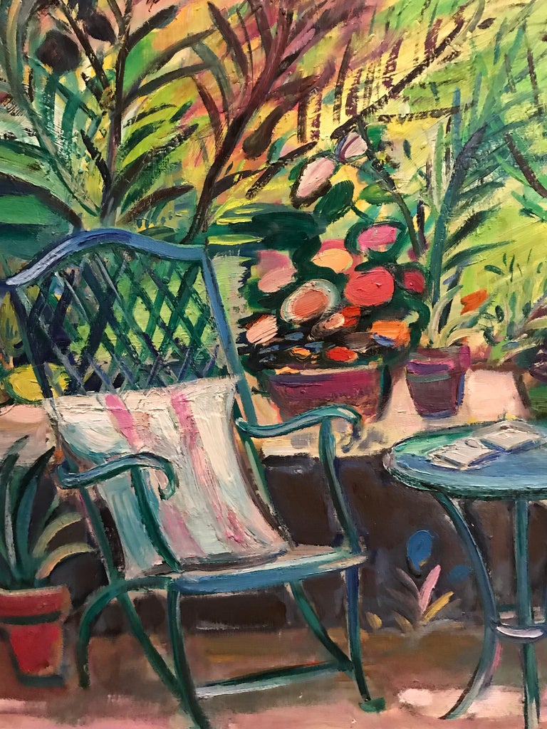 Robert Savary - Le Bel Ete ENORMOUS French Oil Painting on Canvas South ...