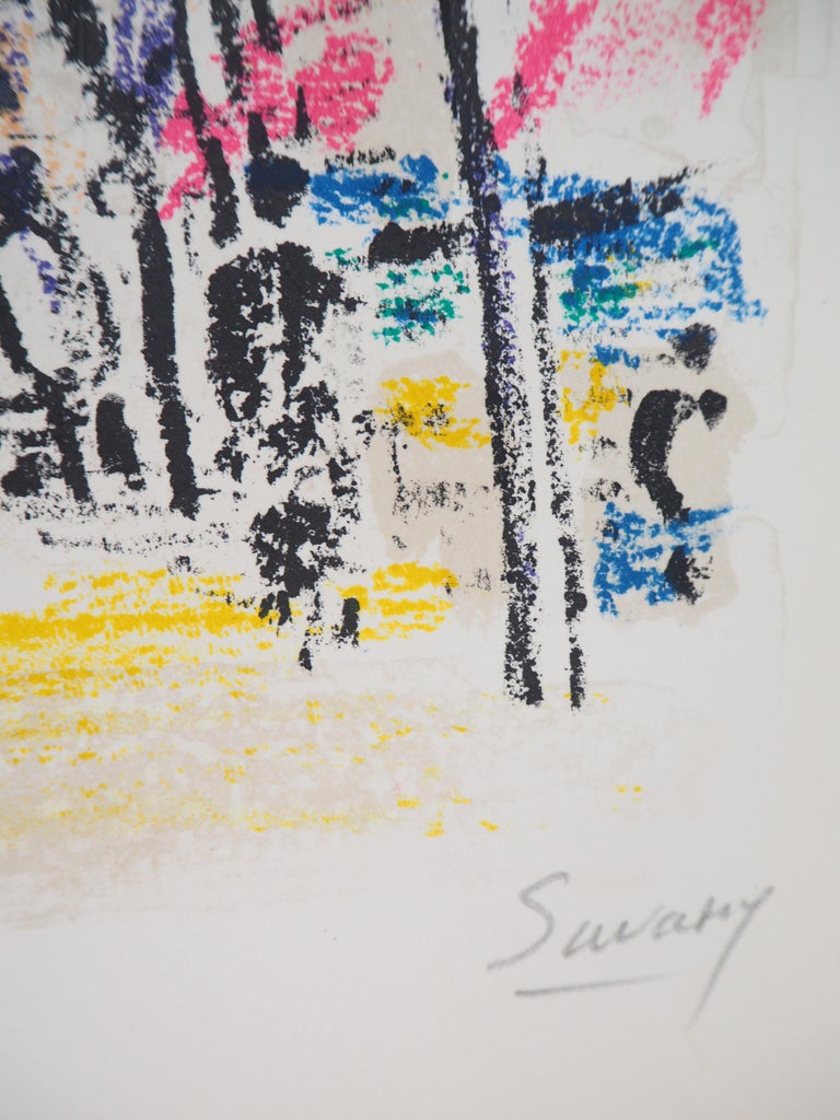 Robert Savary - Paris : Wallace Fountain - Original Lithograph ...