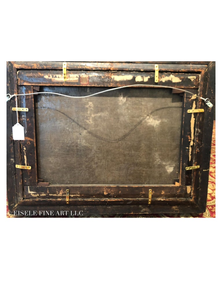 Robert Scott Duncanson - Encampment, Three Men and a Dog For Sale at ...