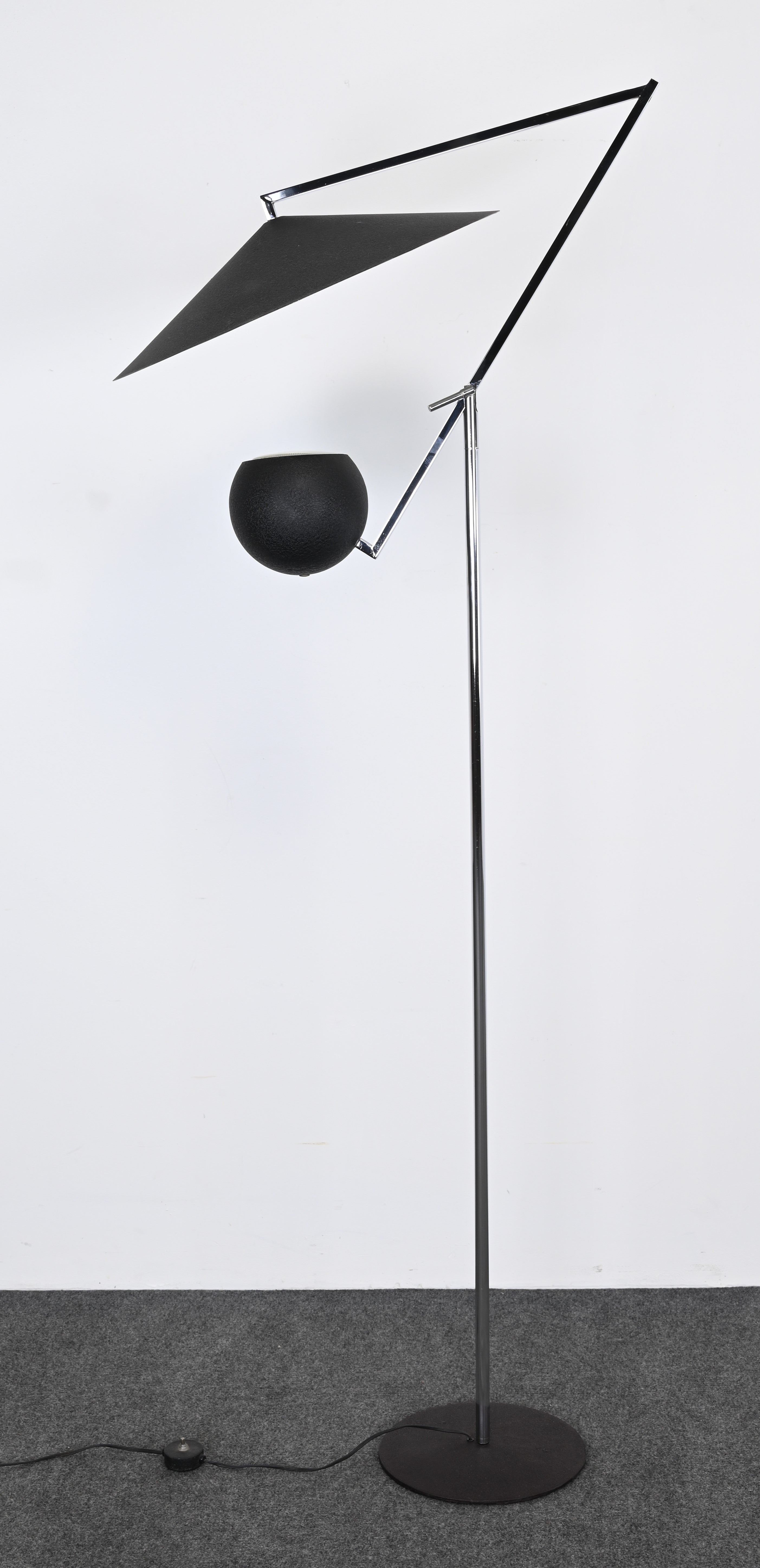 Robert Sonneman Floor Lamp Model 8075 for Robert Sonneman Associates ...