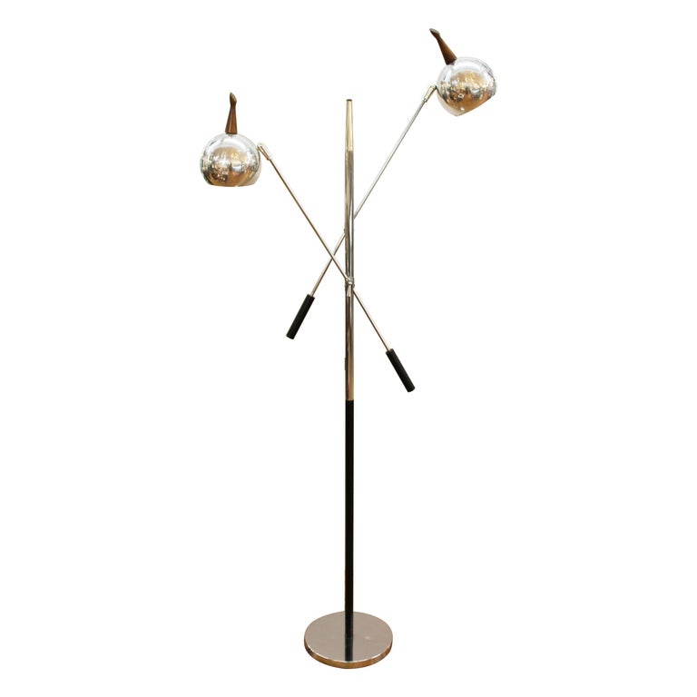 Robert Sonneman Space Age 'Orbiter' Lamp at 1stDibs