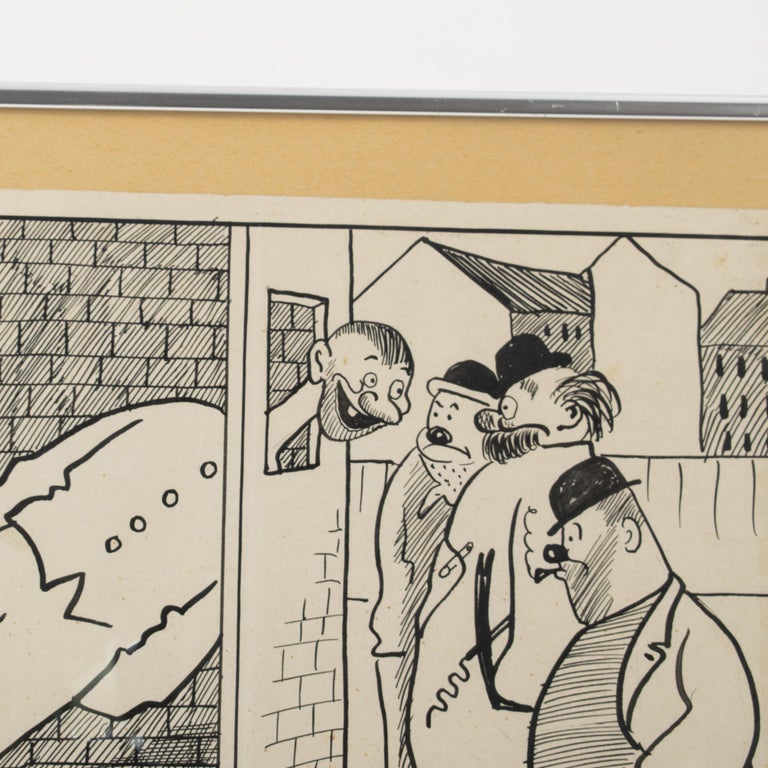 Robert Storm Petersen, Original Drawing, Ink on Paper For Sale at 1stDibs