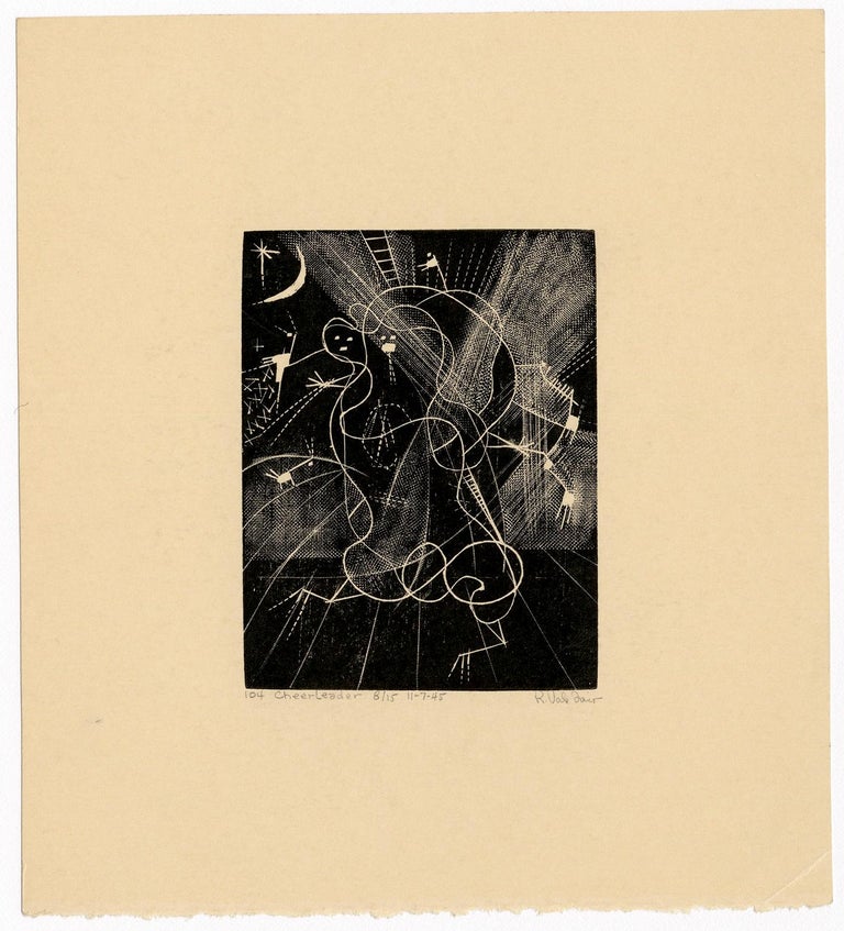 Robert Vale Faro - 'Cheerleader' — Mid-century American Surrealism For ...