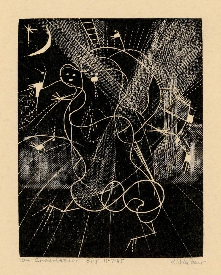 Robert Vale Faro - 'Cheerleader' — Mid-century American Surrealism For ...