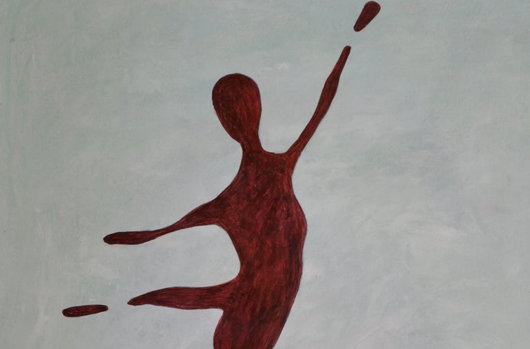 Robert van Bolderick - Ballet Pose Vl, Painting, Acrylic on Paper For ...