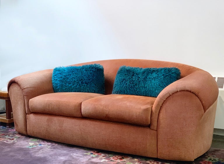 Robert Venturi Knoll ‘Grandma’ Loveseat Sofa Chenille, 1984, Postmodern ...