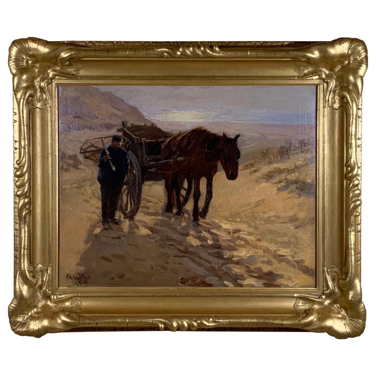 Robert Wadsworth Grafton Antique Oil Painting at 1stDibs