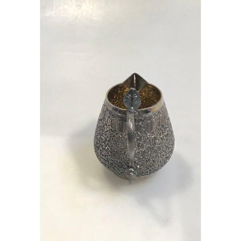 Robert and William Sorley Sterling Silver Creamer with Snake Handle For ...