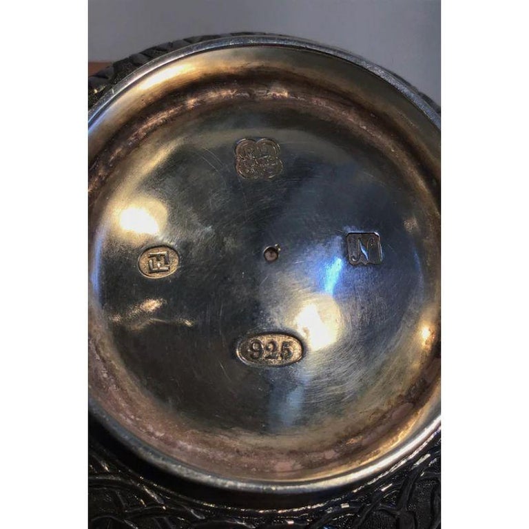 Robert and William Sorley Sterling Silver Creamer with Snake Handle For ...