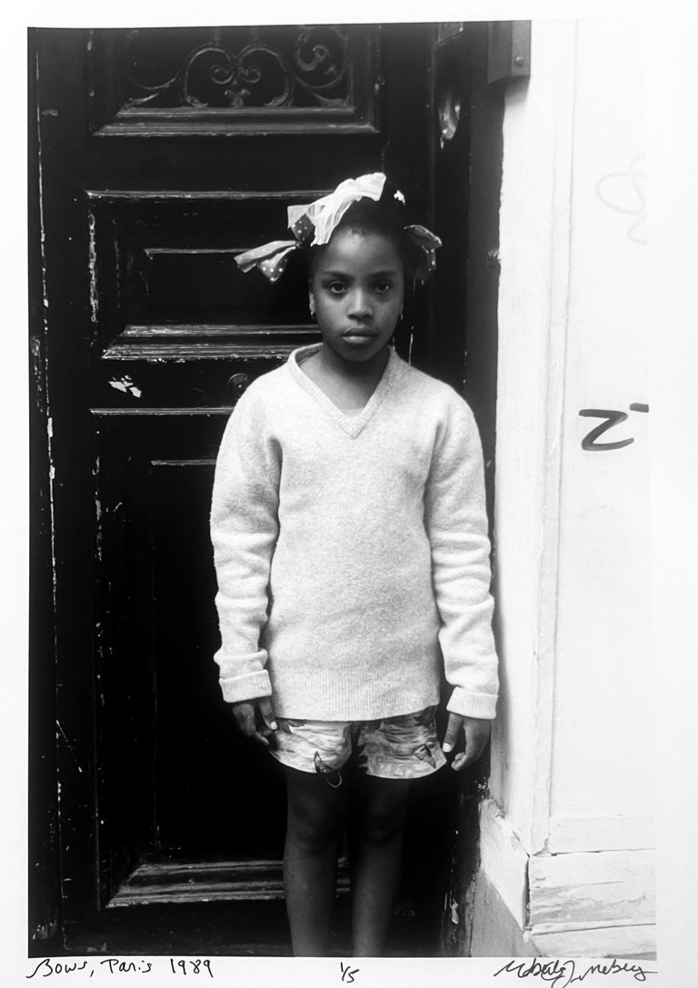 Roberta Fineberg - Bows, Street Photography, Portrait of Girl in Paris ...