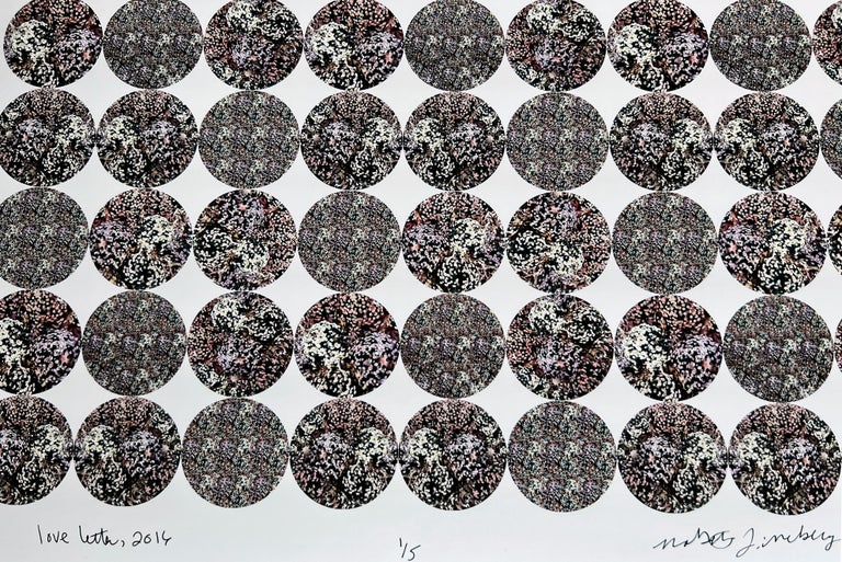 Roberta Fineberg - Love Letter, Digital Art Collage, Contemporary Color ...