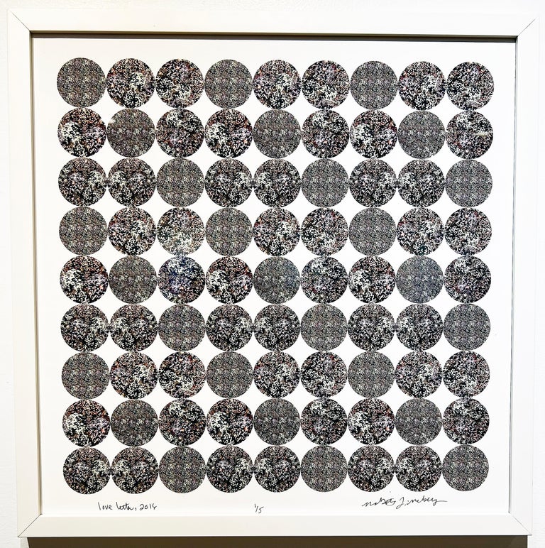 Roberta Fineberg - Love Letter, Digital Art Collage, Contemporary Color ...