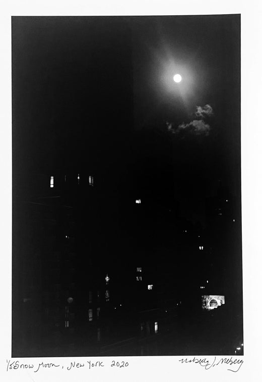 Roberta Fineberg - Full Moon, Chrysler Building, 42nd St New York City ...
