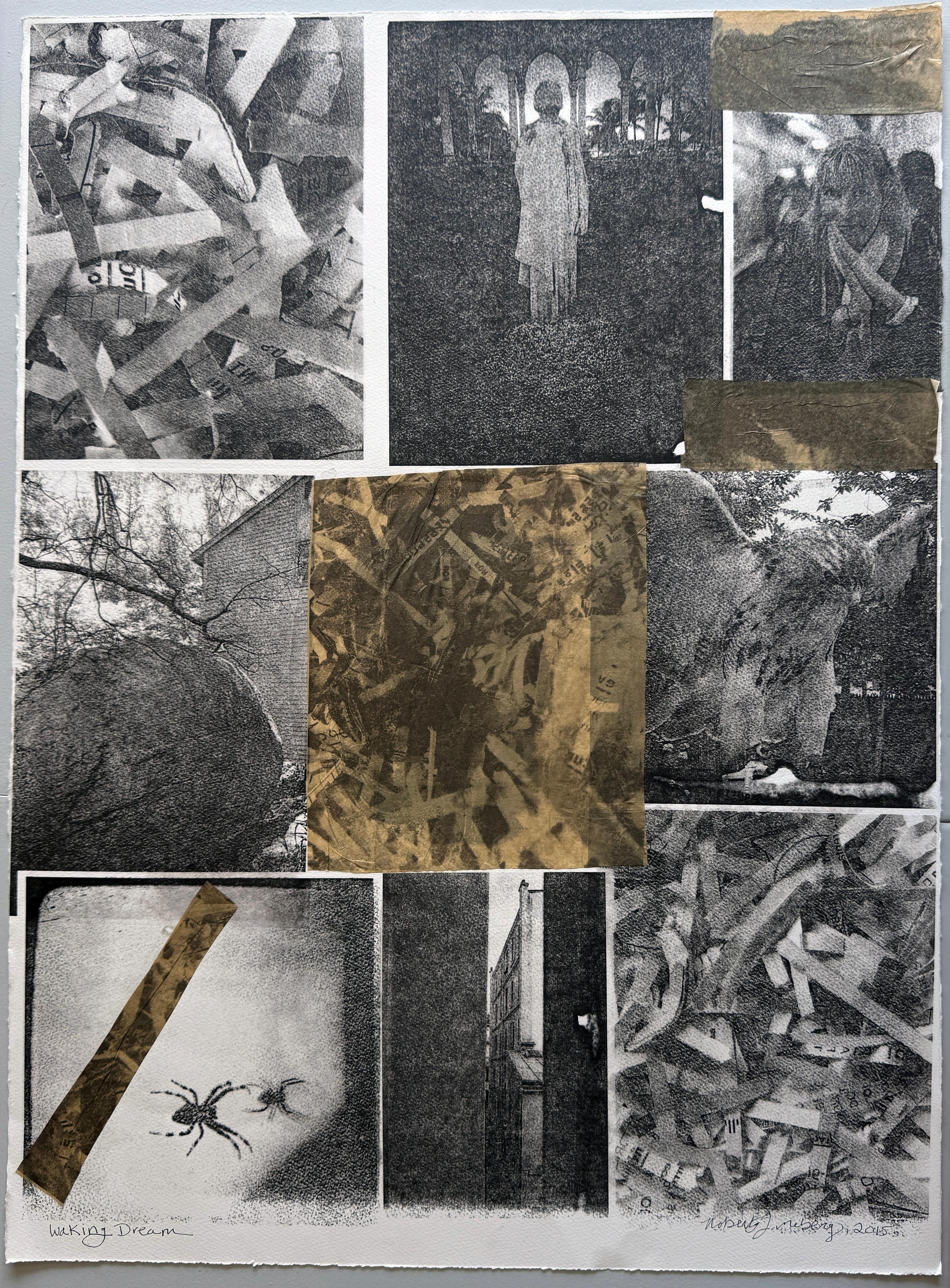 Roberta Fineberg - Waking Dream, Monochrome Photopolymer Intaglio ...