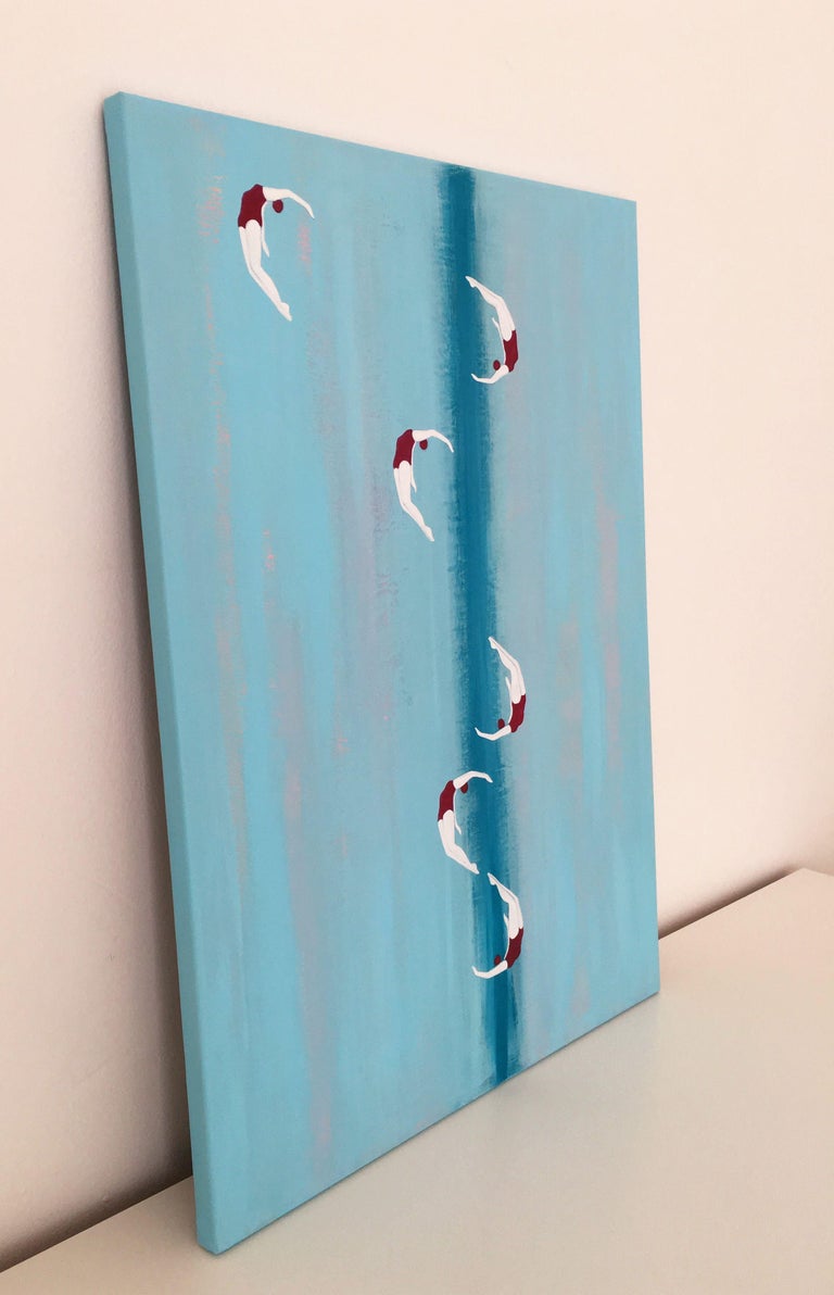 Roberta Pinna - Sentiero, Painting, Acrylic on Canvas at 1stDibs