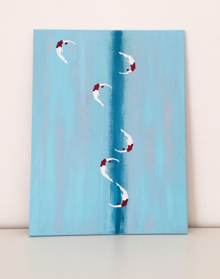 Roberta Pinna - Sentiero, Painting, Acrylic on Canvas at 1stDibs