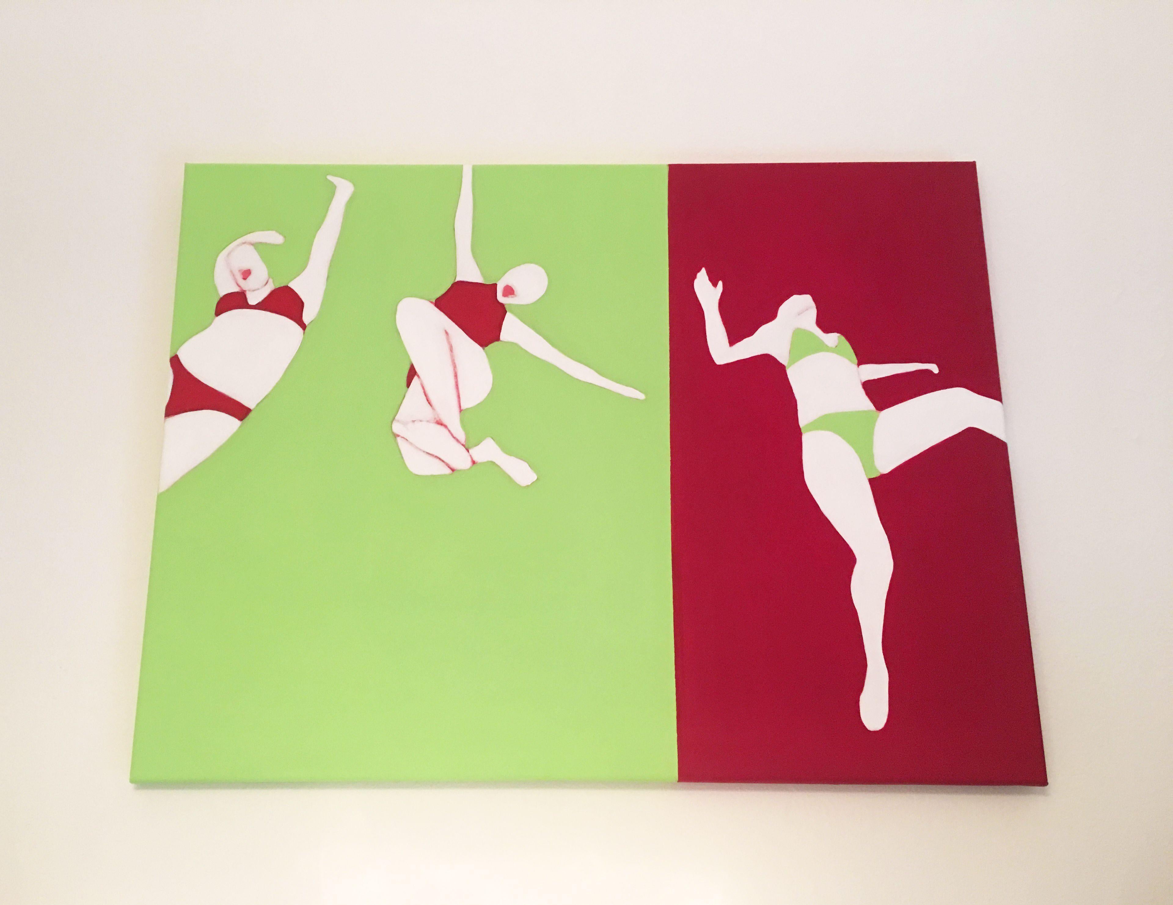 Roberta Pinna - Superdry, Painting, Acrylic on Canvas at 1stDibs