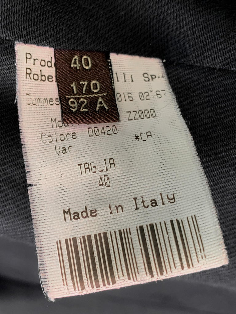 Roberto Cavalli 2016 Chinoiserie Velvet Jacket, Coat w/Baroque ...