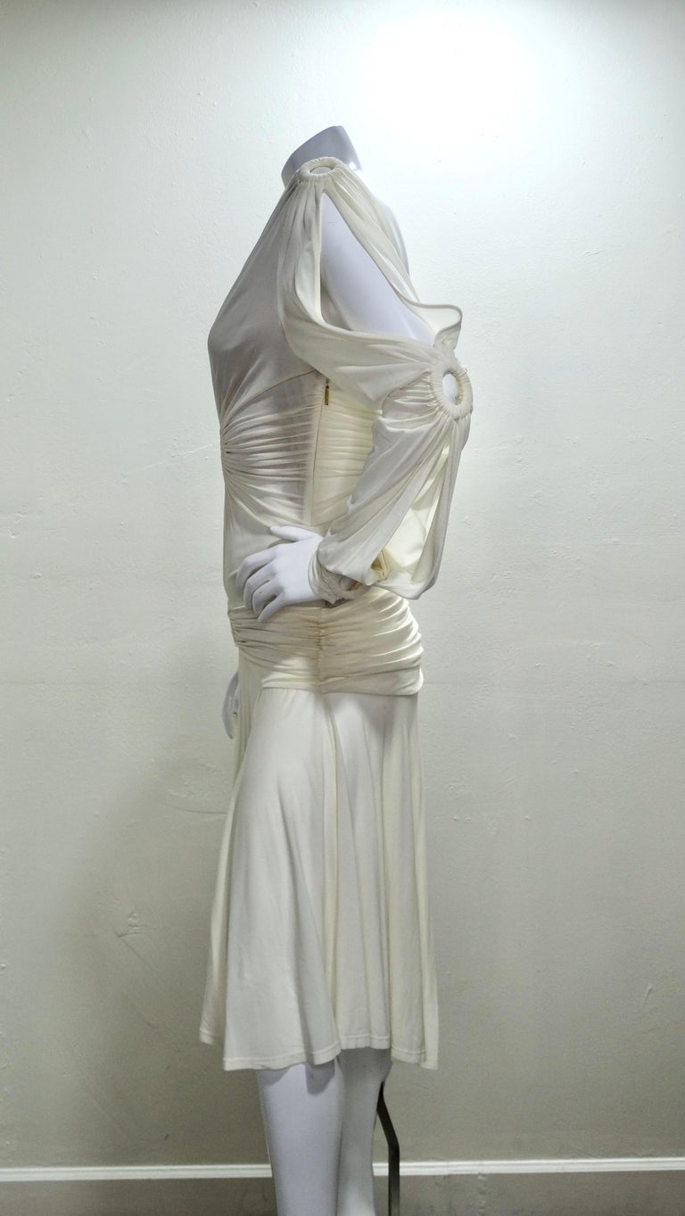 Roberto Cavalli Silk O-Ring Dress at 1stDibs