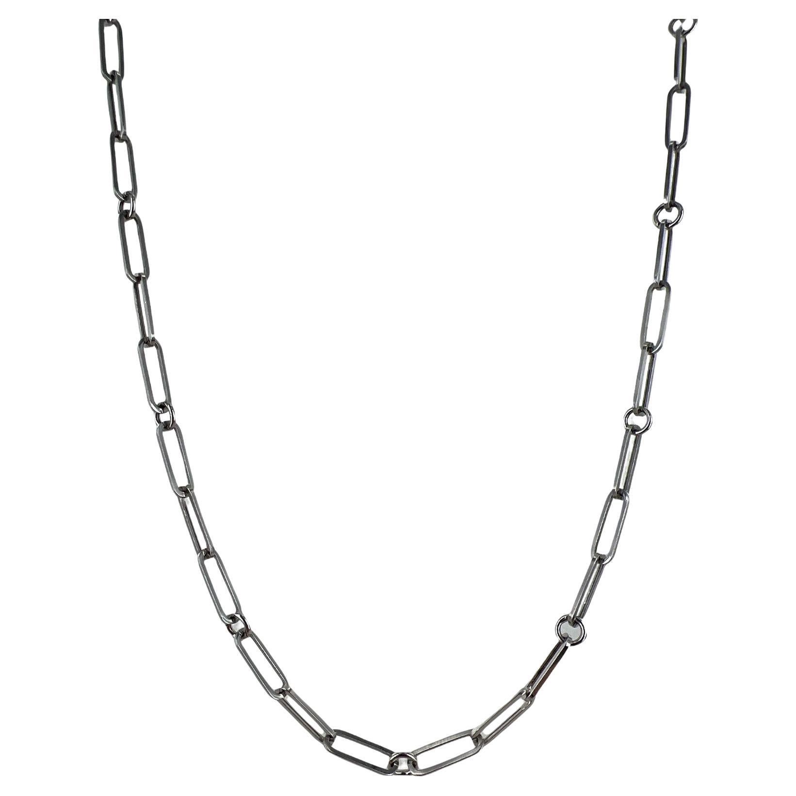 Roberto Coin Chic and Shine Chain Link Necklace For Sale at 1stDibs ...