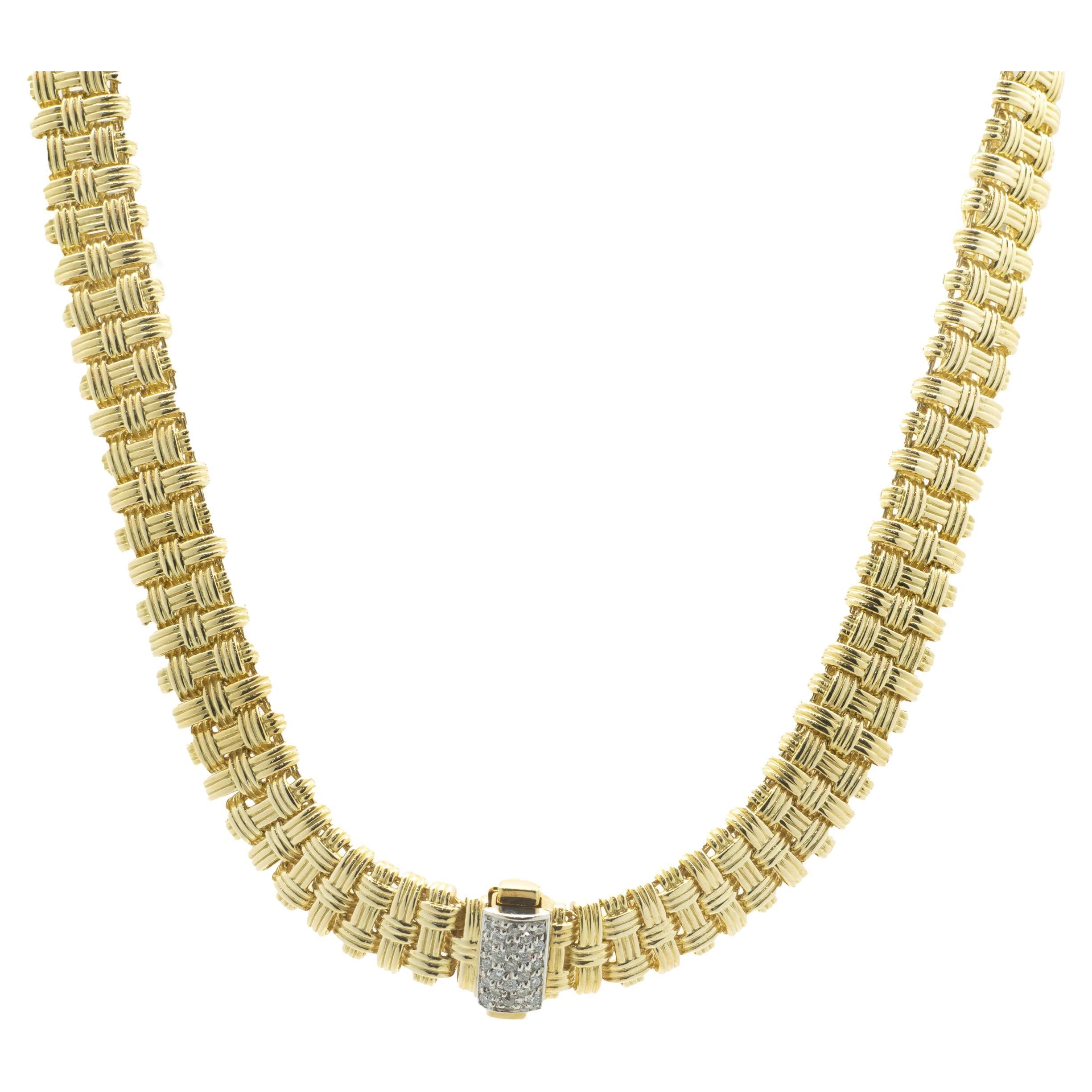 18 Karat Yellow Gold Turkish Style Necklace at 1stDibs | turkish 18k ...