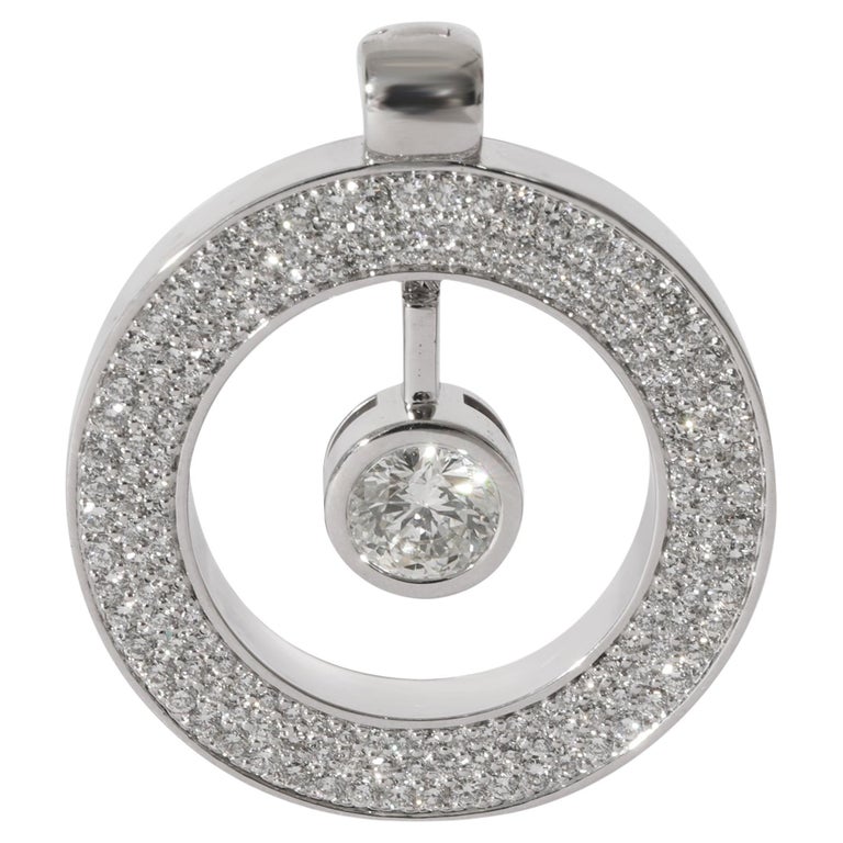 Roberto Coin Cento Diamond Pendant in 18k White Gold GHI VS/SI1 1.05 ...